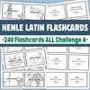 Henle Latin Grammar Rules Flashcards - Classical Conversations ...