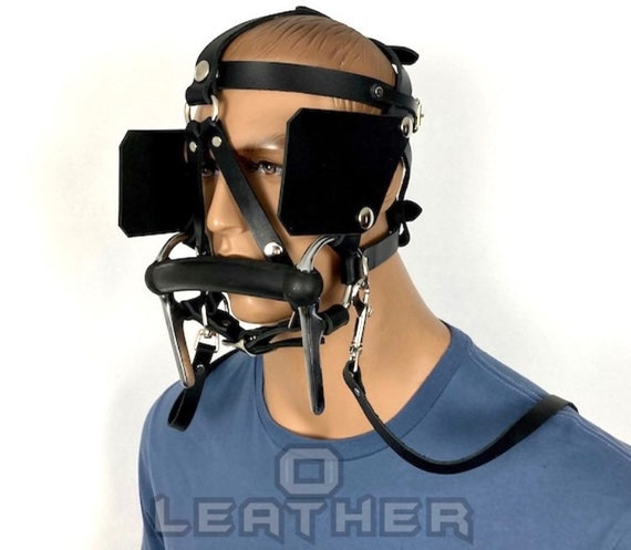 Leather Pony Play Bridle Head Harness Genuine Cowhide - Etsy UK