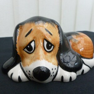 Lorna Bailey Art Deco Dog dozy Rare Cute - Etsy UK
