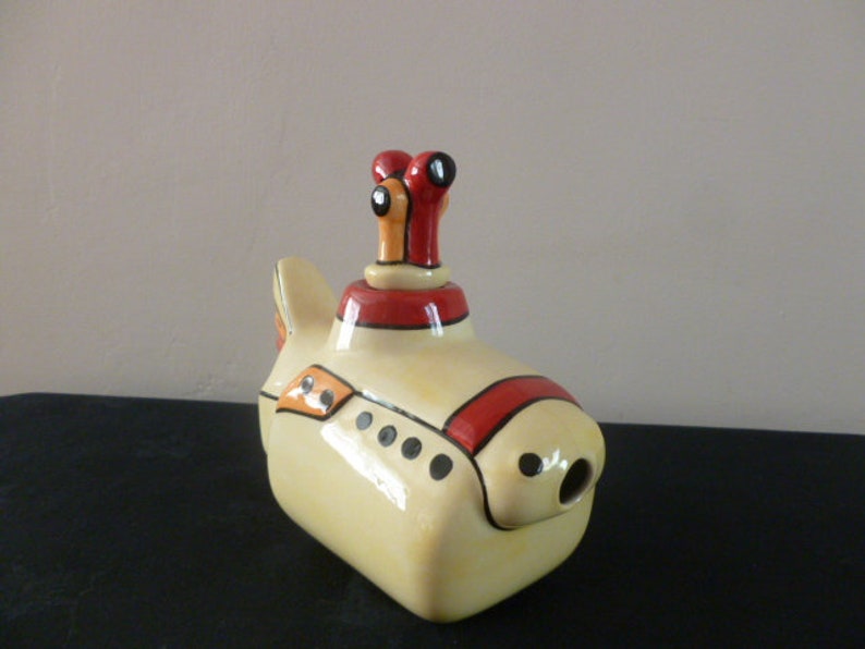 Lorna Bailey Beatles Yellow Submarine Collectors Teapot Rare Unused ...