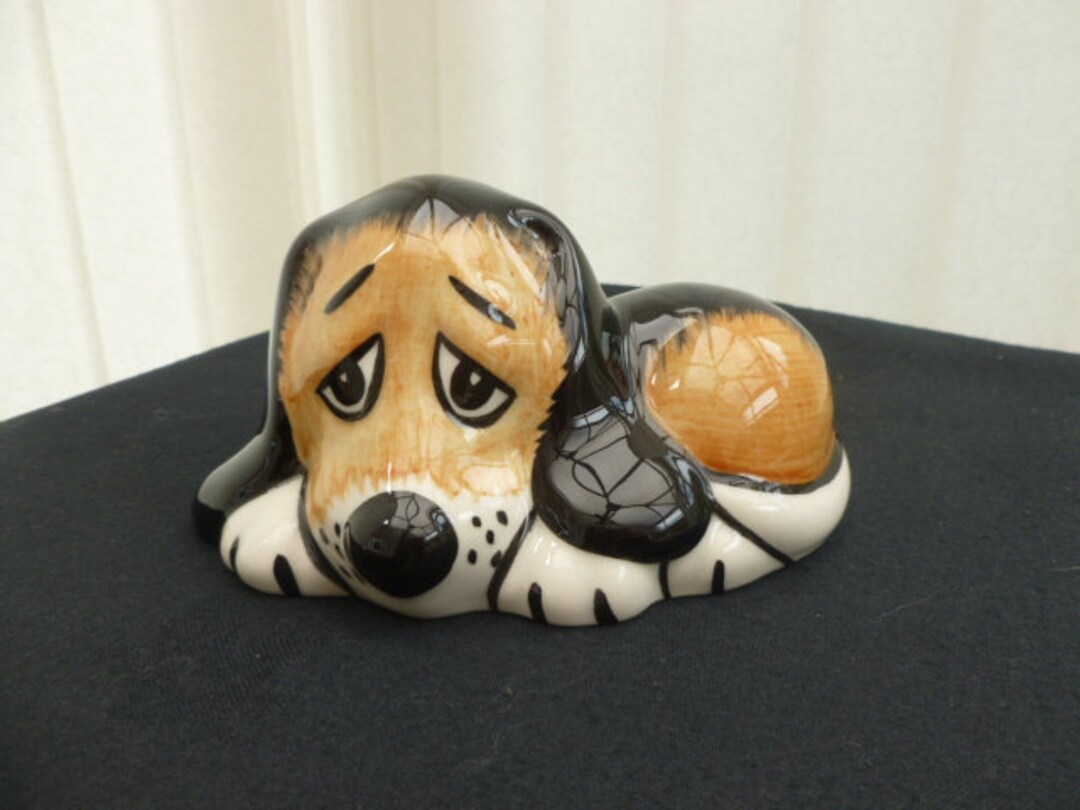 Lorna Bailey Art Deco Dog dozy Rare Cute - Etsy UK