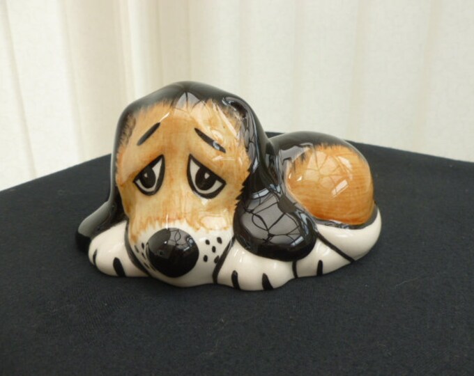 Lorna Bailey Art Deco Dog "dozy" Rare Cute - Etsy UK