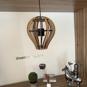 Hot Air Balloon Wooden box Laser cut Files SVG DXF CDR 3D vector plans ...