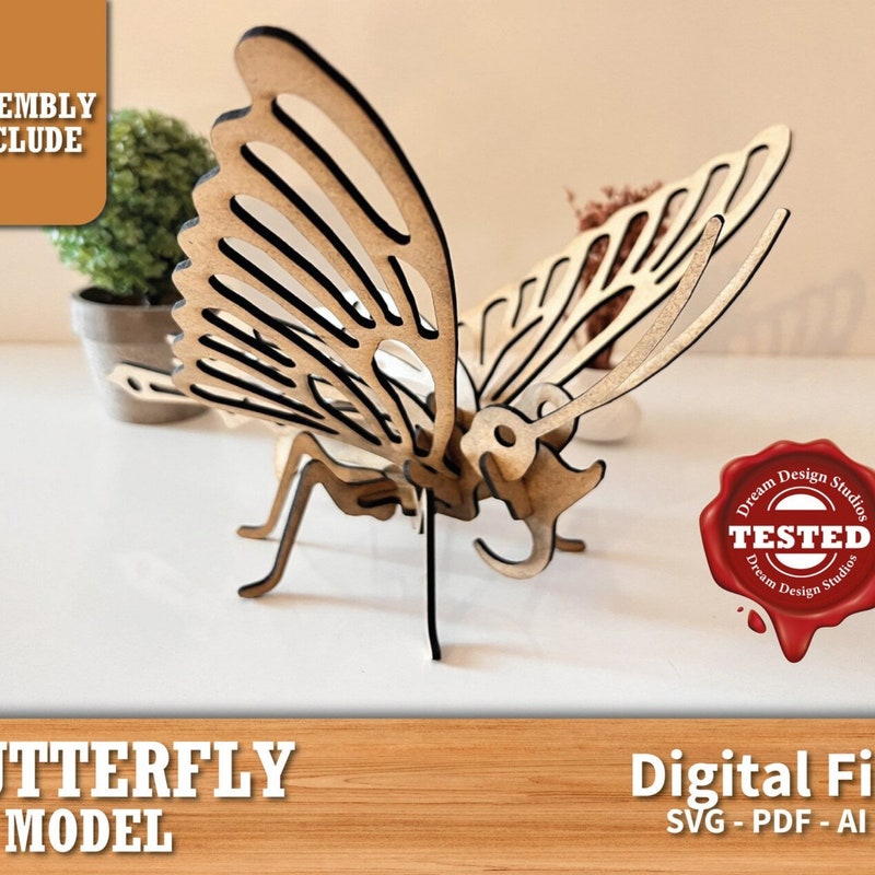 Butterfly Models - Etsy UK