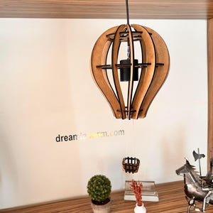 Hot Air Balloon Wooden box Laser cut Files SVG DXF CDR 3D vector plans ...