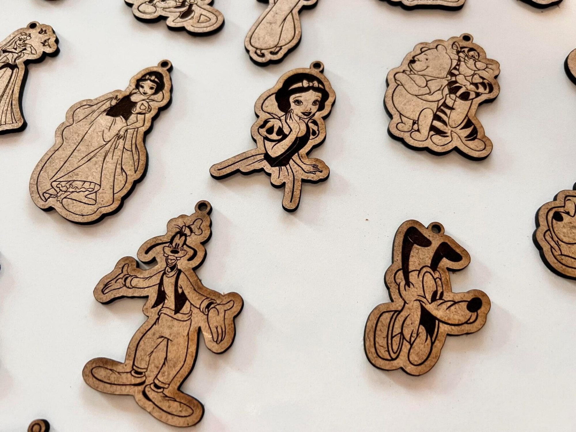 Keychains Mickey Cartoon Bundle Set 237 + Amazing Design Laser Cut File ...