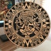 Aztec Calendar Svg Gift Digital Design 2. Vector Dxf, Cdr,svg, for CNC ...