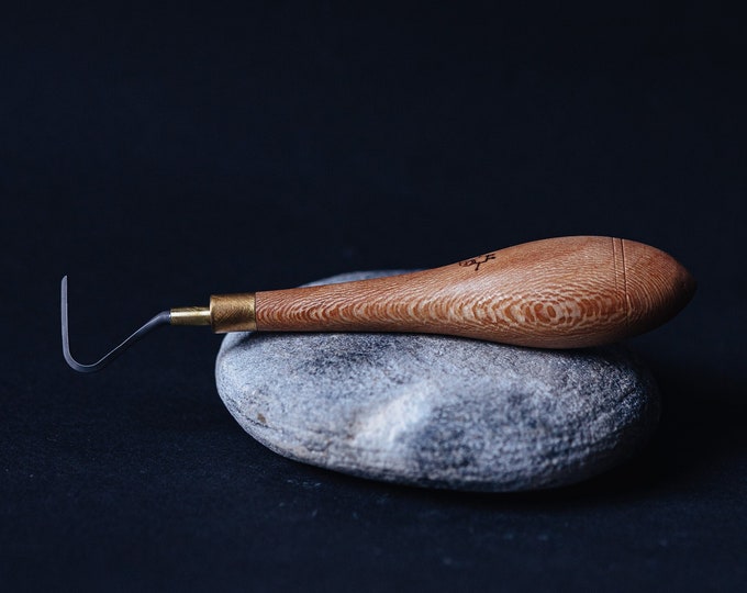 D & 7-shaped Open Loop Tools With Oval Mopane/rosewood Handles the ...