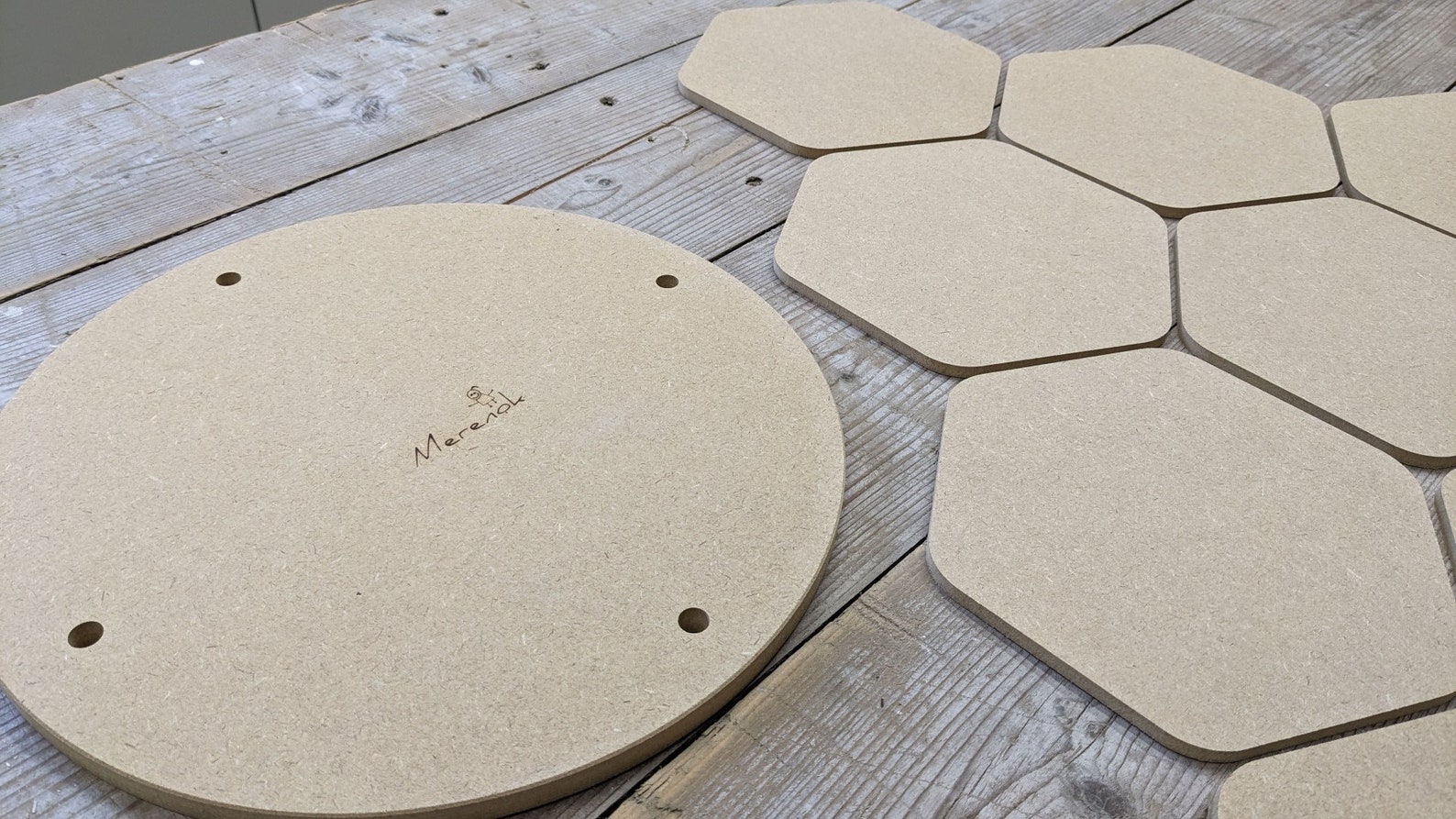 Pottery Bat System 30cm/12 Inch With 10 Hexagonal Inserts - Etsy