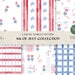 4th July Seamless File Repeating Pattern for Fabric USA Independence ...