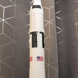 Saturn V Rocket Model 1:200 Scale – Stunning 3D Printed NASA Space ...