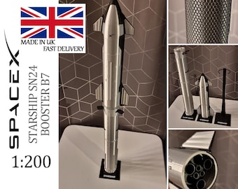 Spacex Super Heavy Booster 3D Printed Model - Etsy