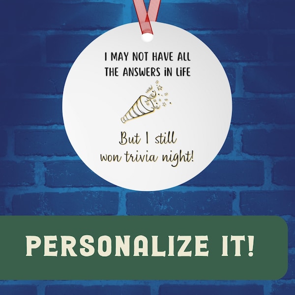 Trivia Night Decor - Etsy