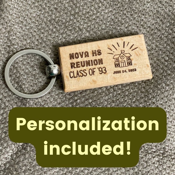 Key Chain Class Reunion - Etsy