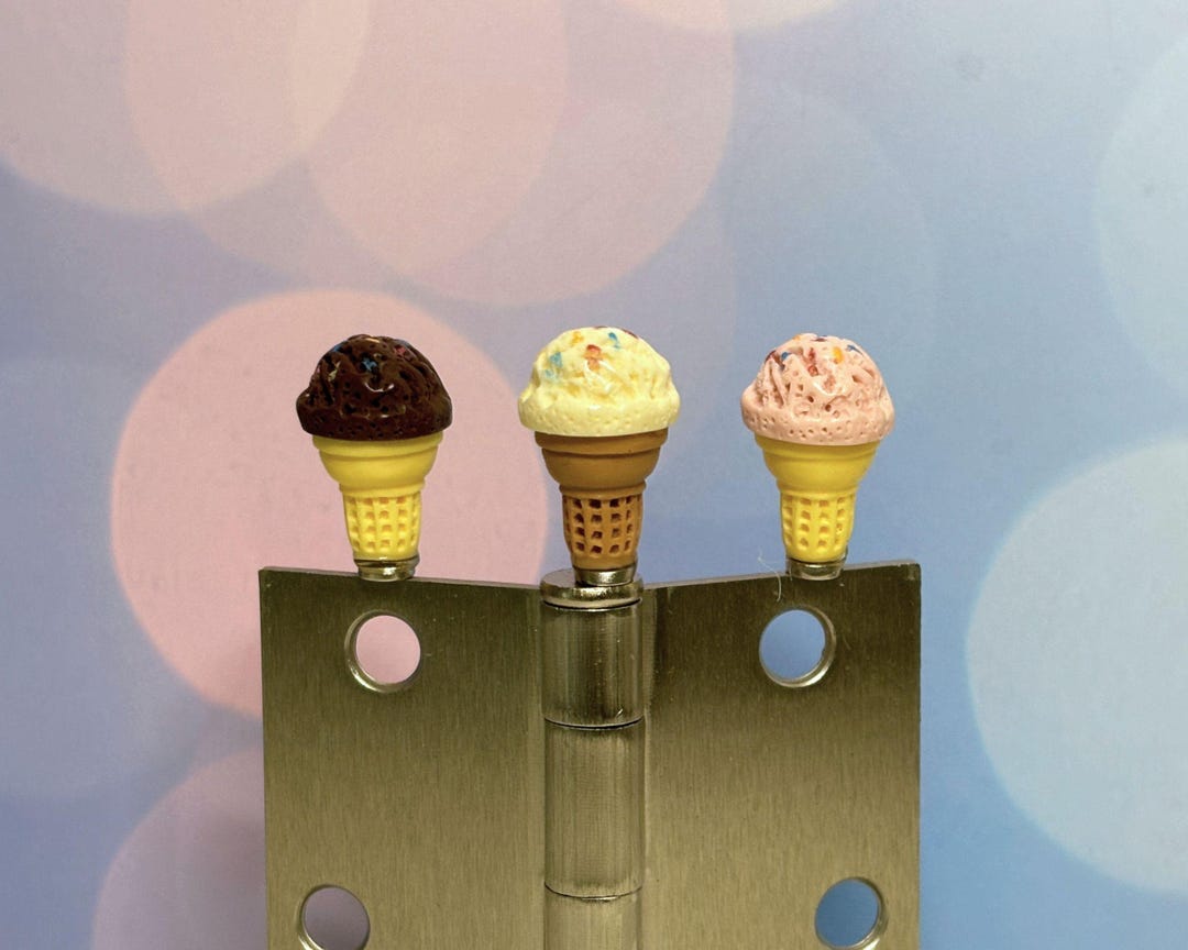 Ice Cream Cone Door Hinge Magnet – Summer Home Decor Charm - Etsy