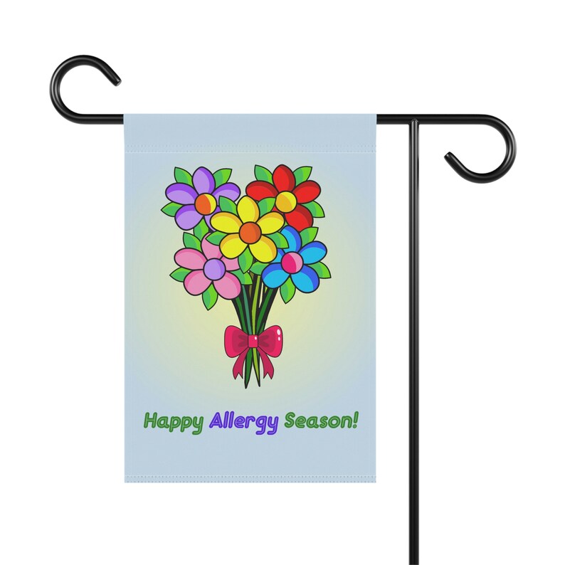 Happy Allergy Season Funny Garden Flag for Spring House Decor - Etsy