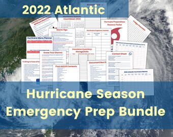 Hurricane Checklist - Etsy