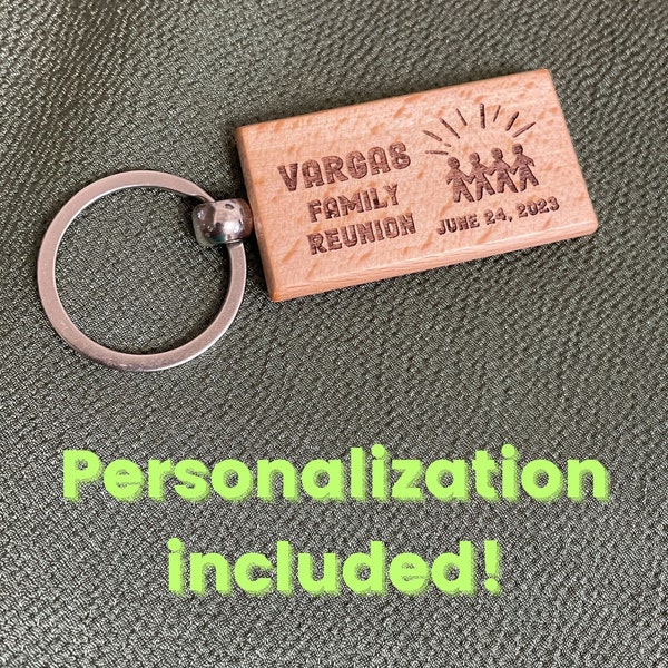 Family Reunion Key Chains - Etsy