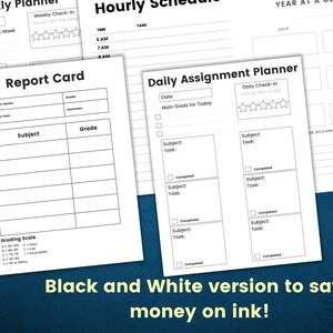 Homeschool Planner Printable and Home Education Portfolio With - Etsy