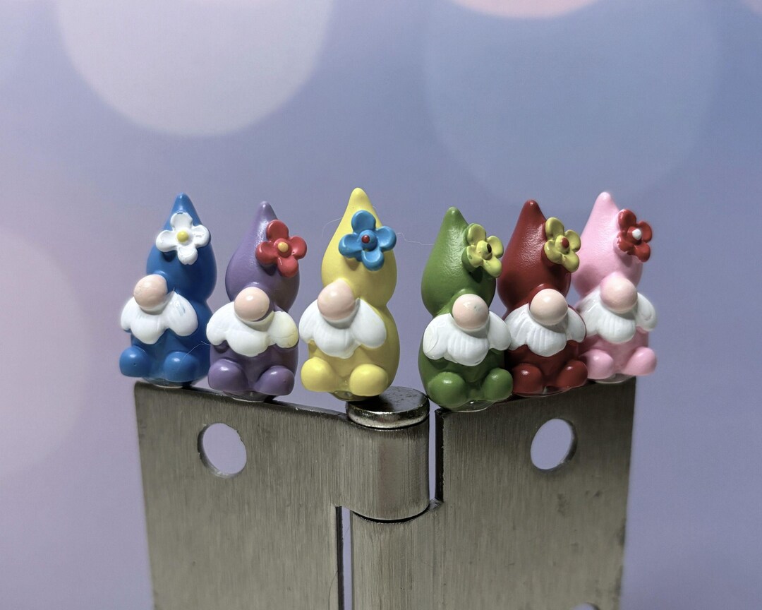 Gnome Hinge Topper – Magnetic Door Decor Fairycore Charm - Etsy