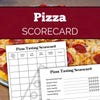 Pizza Party Creat Your Own Pizza Game Game Template - Pizza Recipe ...