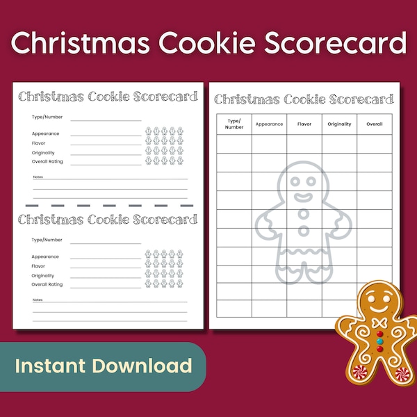 Bake off Score Cards - Etsy