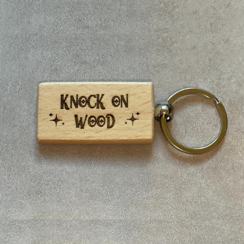 Wood Keychain - Etsy