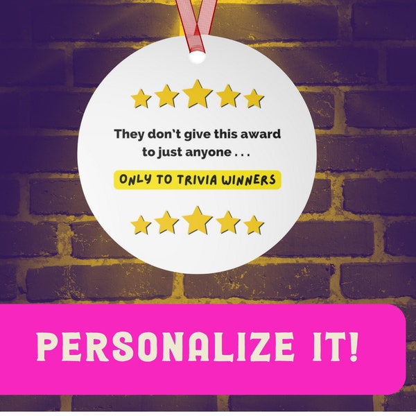 Trivia Night Decor - Etsy