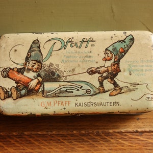Vintage PFAFF Sewing Machines Tin Can Very Rare - Etsy
