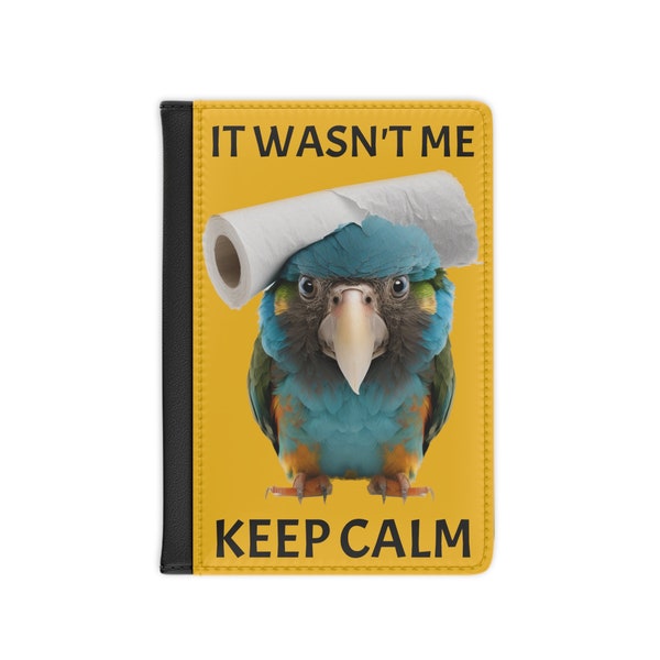 Parrot Passport Wallet - Etsy