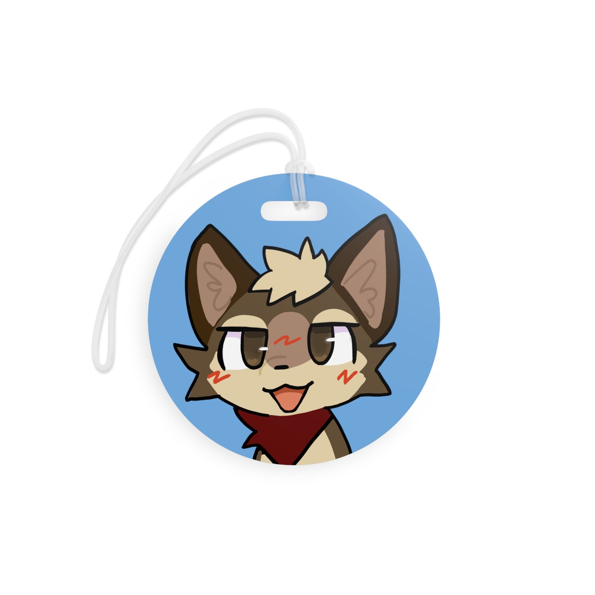Boykisser Meme Fursona Luggage Bag Tag, Fursona Gift, Fursuit Face ...
