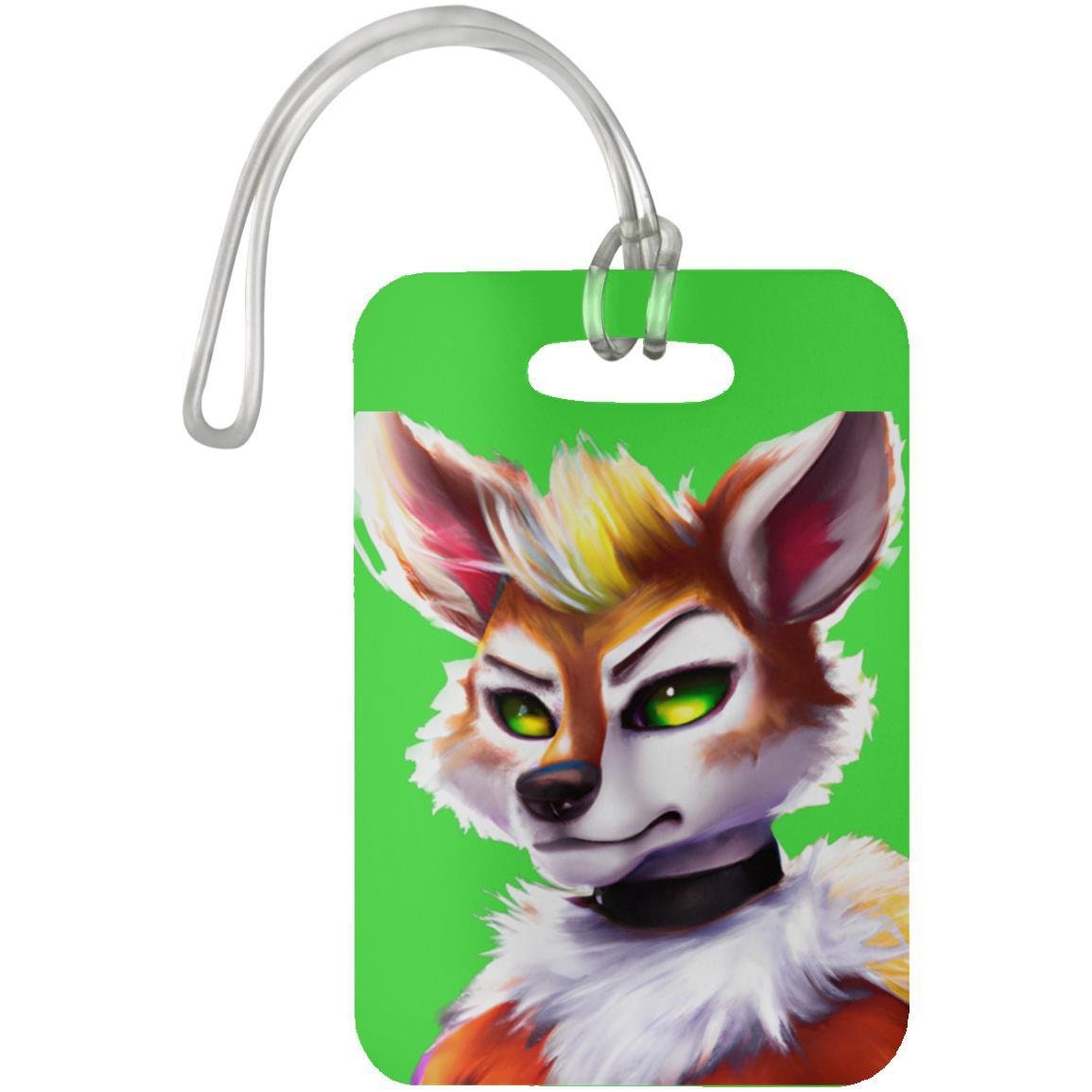 Fursuit Head Luggage Tags, Fursona Travel Tag , Kemono Style, Furry ...