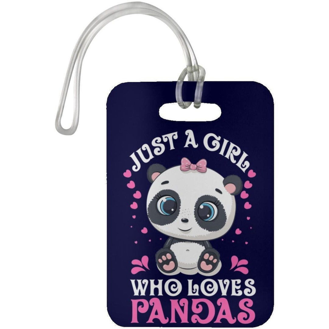 Panda Luggage Tags Custom Bag Tag Custom Travel Tag Panda Bag Id Travel ...