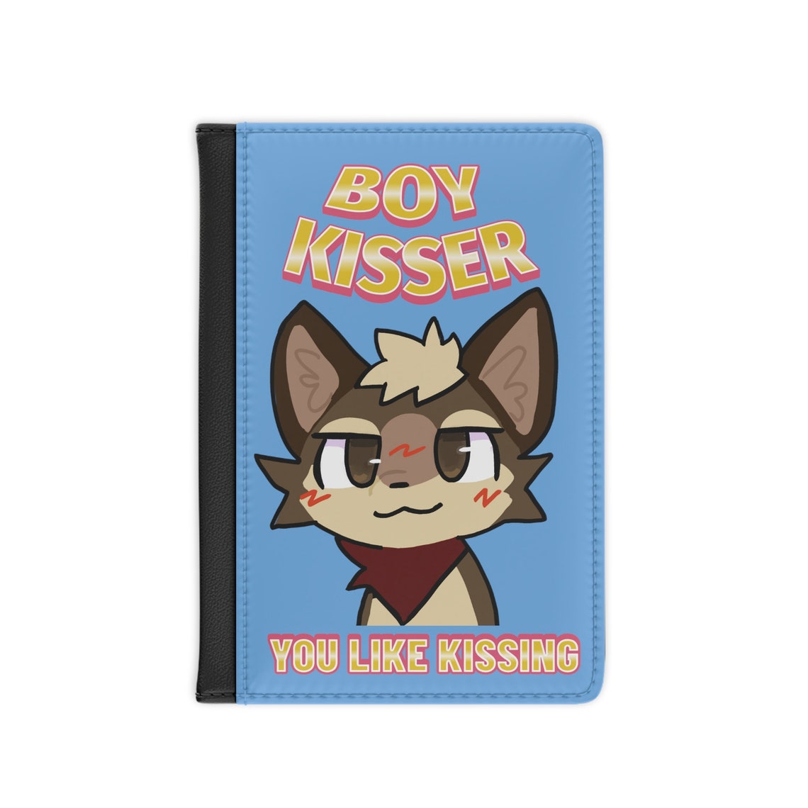 Boykisser Meme Fursona Furry Passport Cover, Fursona Passport Holder ...