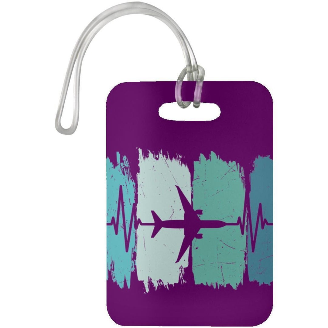 Bag Tag Retro Aviation Pilot Bag Tag US Shipped Free B737 Pilot Luggage ...