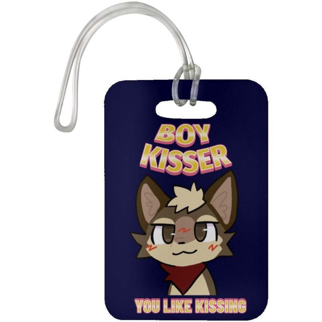 Boy Kisser Meme Fursona Luggage Tag Furry Fandom Art LGBTQ - Etsy
