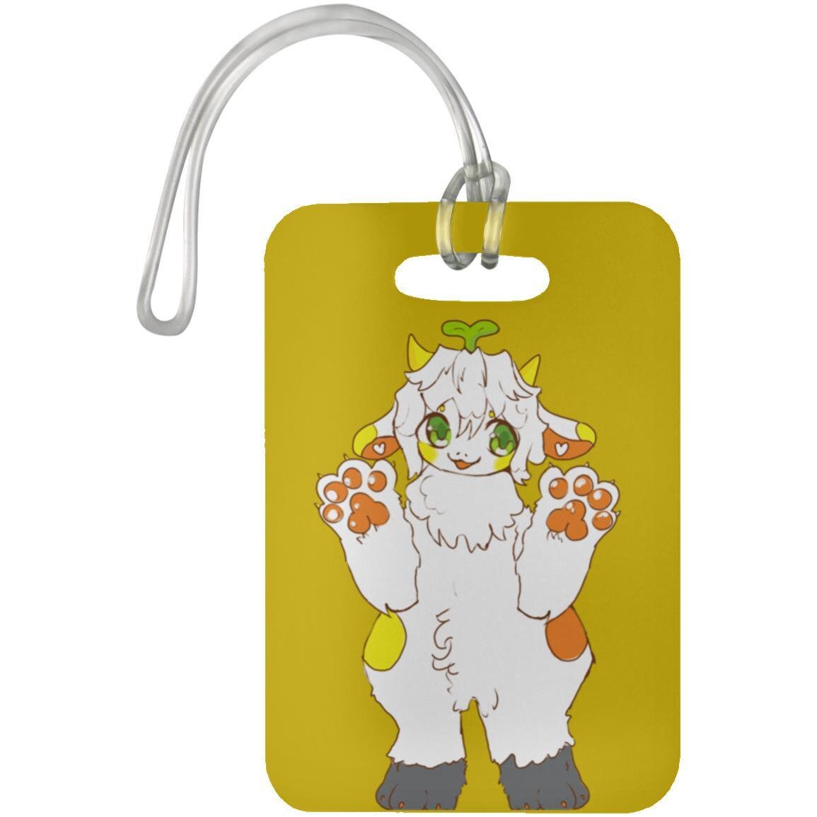 Furry Fandom Luggage Bag Tag, Fursona Travel Gift, Fursuit Head Travel ...
