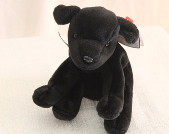 Black Lab Beanie Baby - Etsy