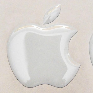 3D Domed Apple Logo Sticker: Iphone, Macbook, iPad Accessory - Etsy
