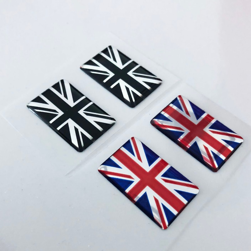 Black Union Flag Sticker - Etsy