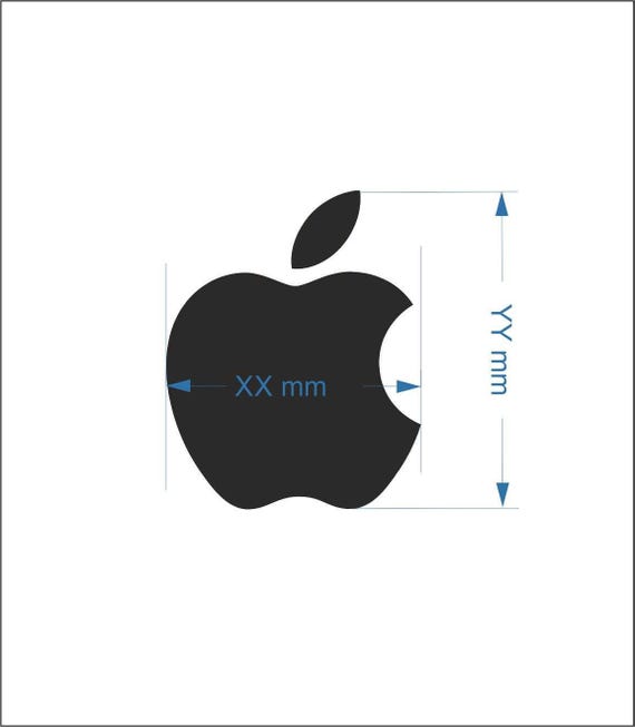 Chrome Apple Logo