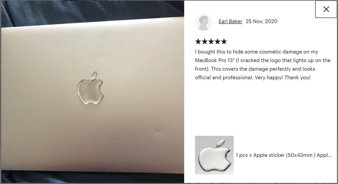 Apple Stickers for Iphone Macbook Ipad Imac or Any Other - Etsy