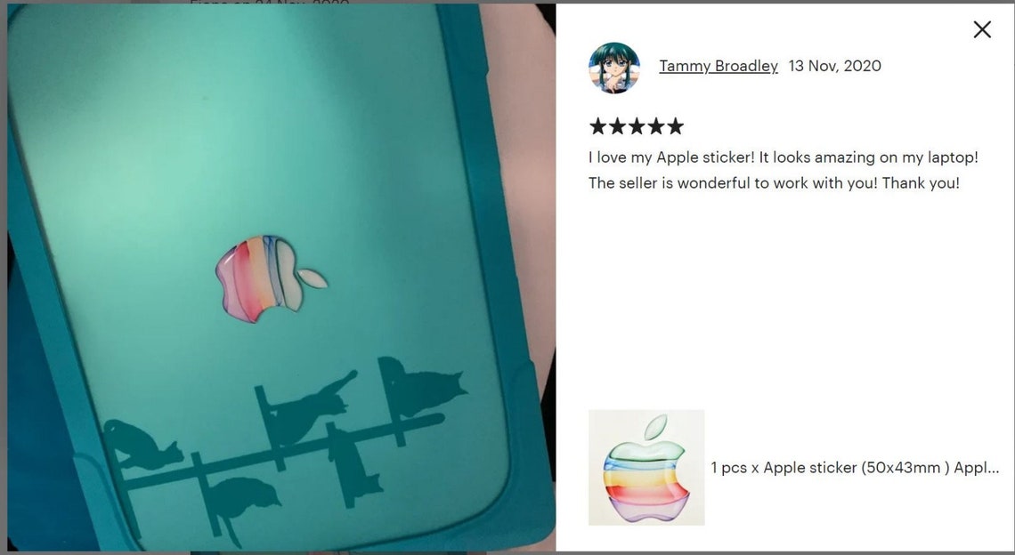 Apple Stickers for Iphone Macbook Ipad Imac or Any Other - Etsy