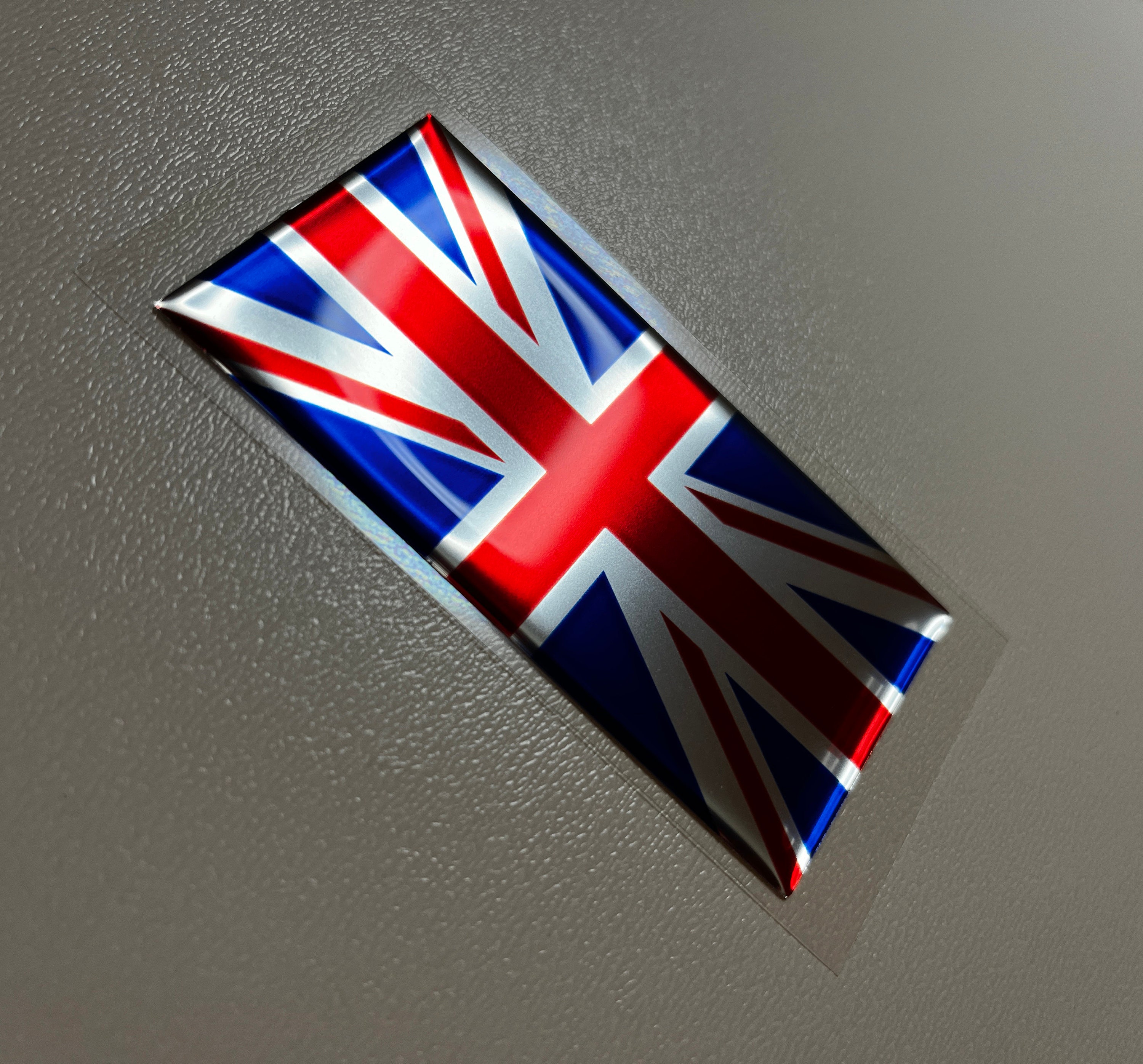 Flag Décor Decals, Stickers & Vinyl Art 2 X Union Jack Flag Resin 3D ...