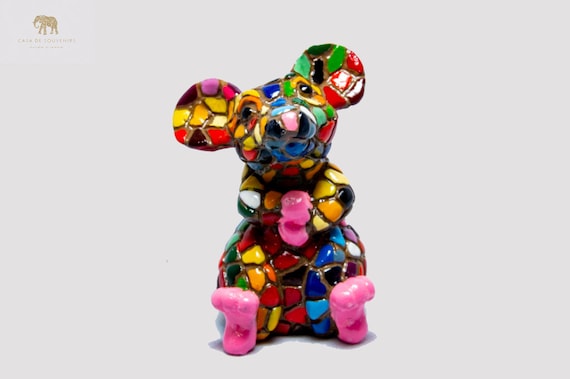Mix Colors Mouse Statue Made With Marble Dust and With Enamel. - Etsy