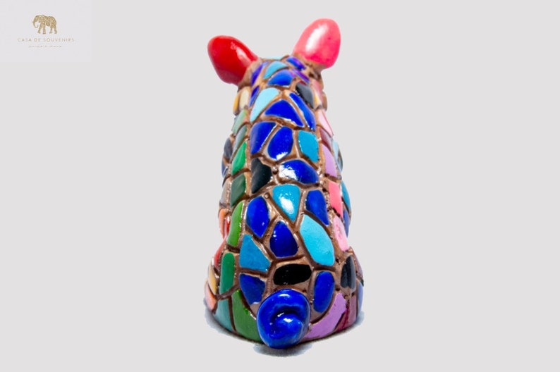 Red and Blue Pig Pig Figurine Pig Statue Decorative Pig - Etsy