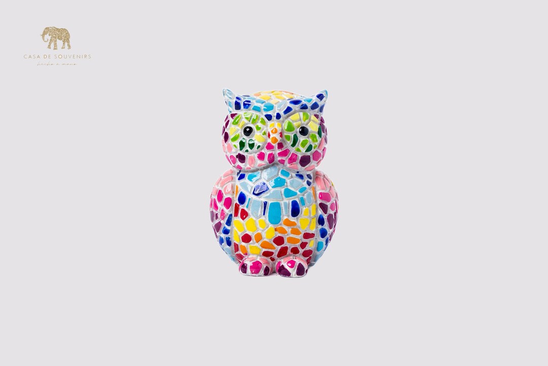 Mix Colors Owl 7CM Owl Figurine Owl Statue Decorative - Etsy