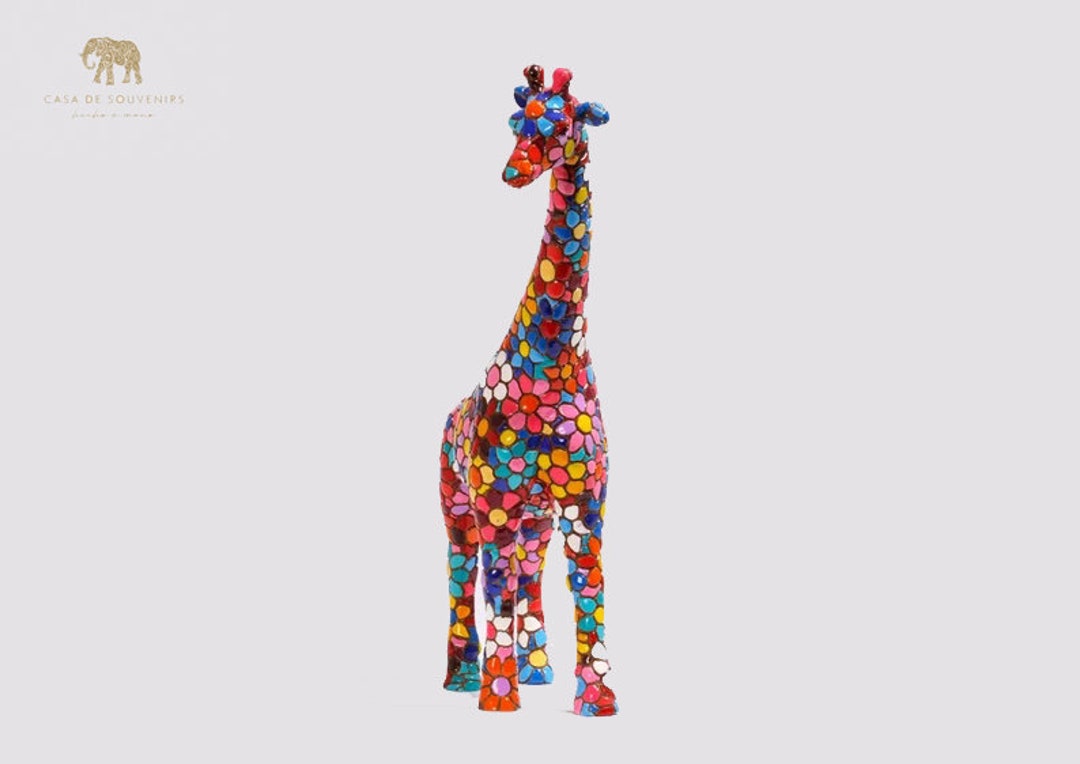 Flower Giraffe Figure , Figura De Giraffe , Figure De Girafe, Giraffe ...