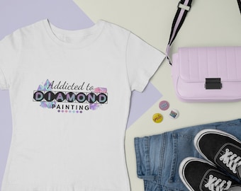 Diamond Painting T Shirt - Etsy