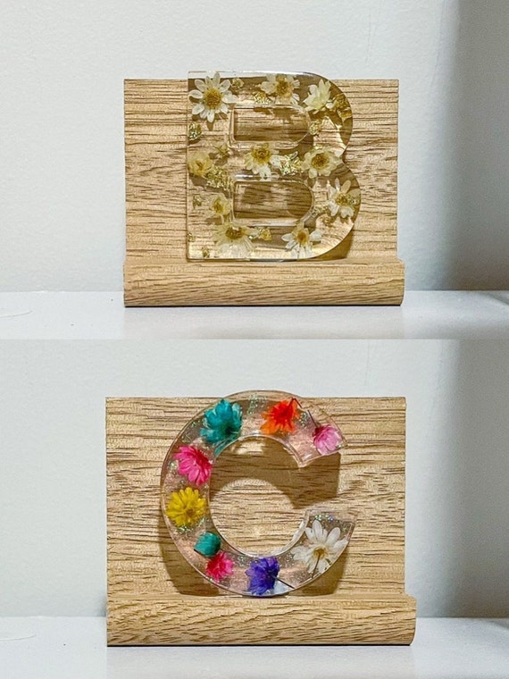 Mini Floral Mini Letter Stand - Etsy Australia